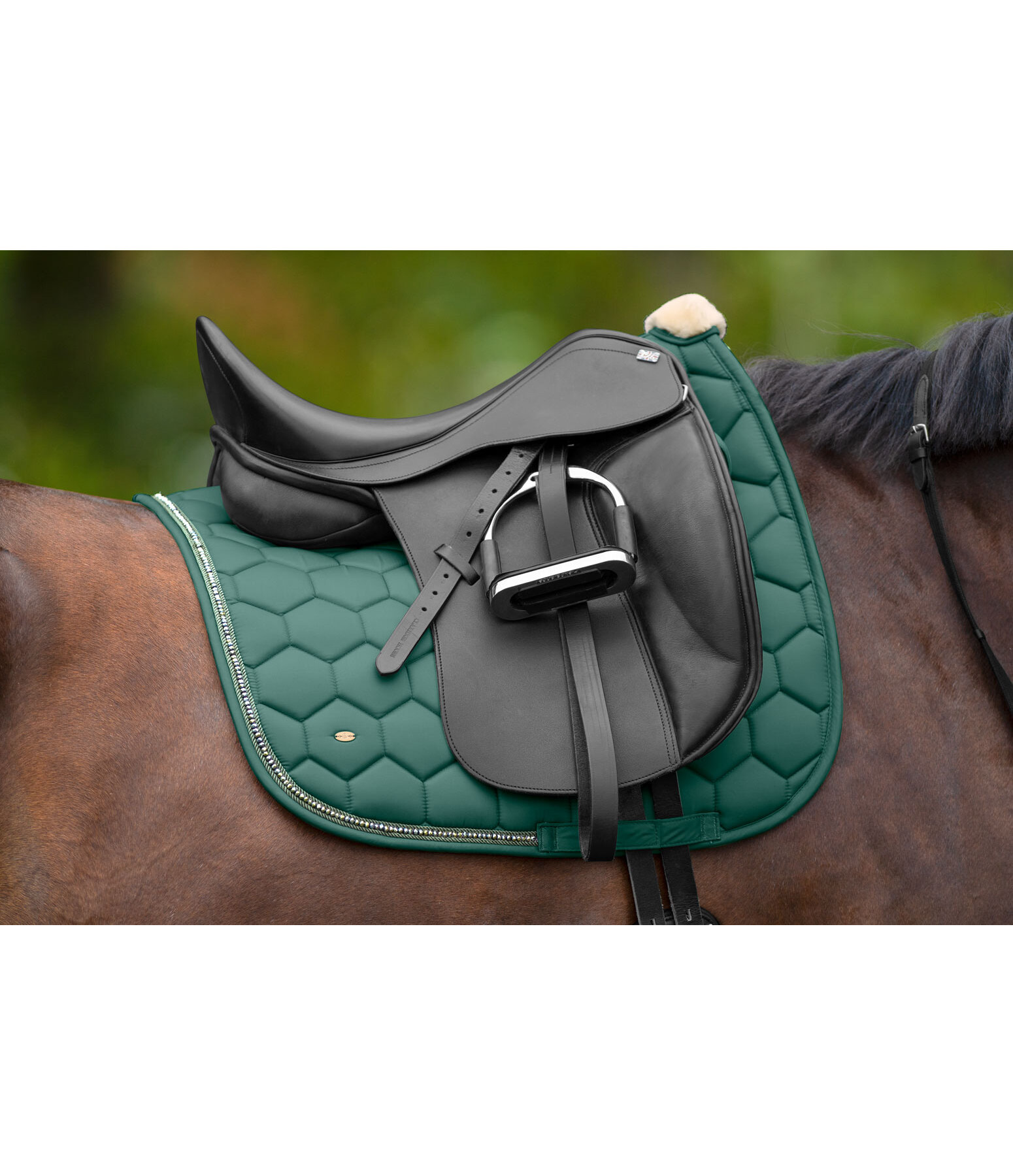 Crystal Chain Saddle Pad - Saddles & Saddle Accessories - Kramer Equestrian