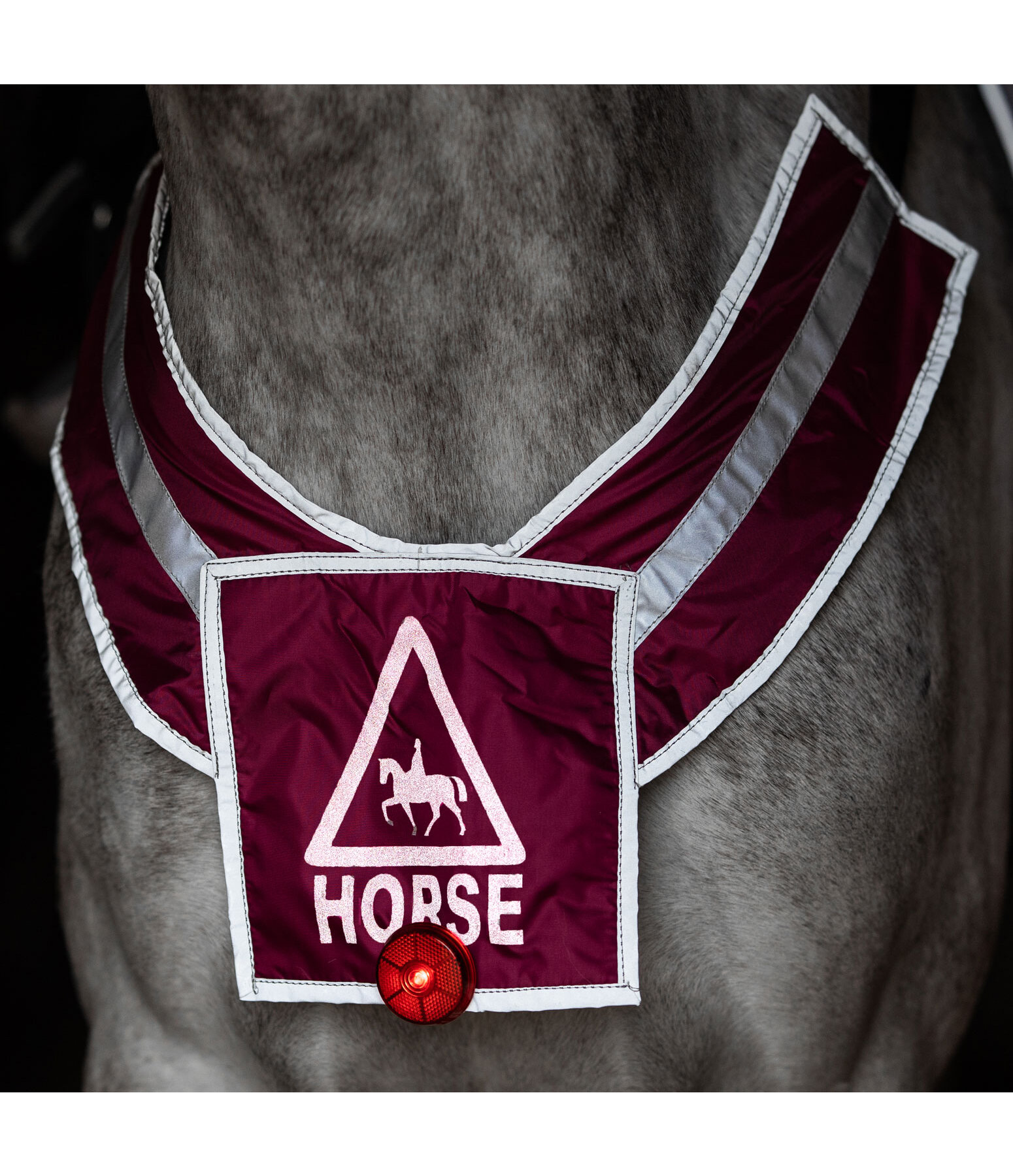 Hi-Vis Breastplate - Reflective Wear Horse - Kramer Equestrian