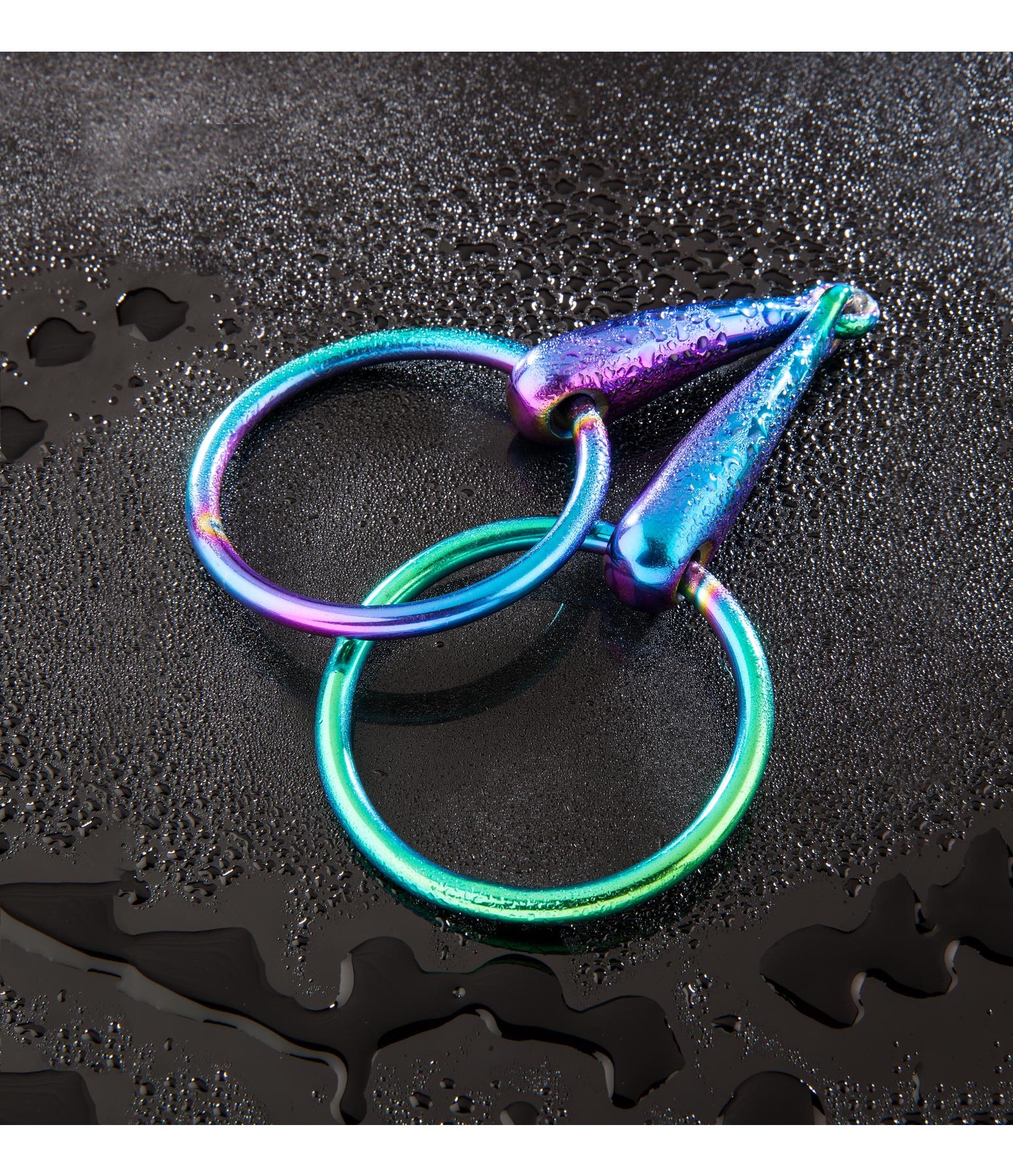 Loose Ring Snaffle Bit Rainbow - Single-Jointed - Kramer Equestrian Loose Ring Snaffle Bit Rainbow - Single-Jointed - Kramer Equestrian