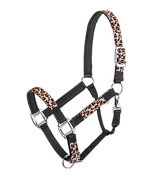 leopard print headcollar